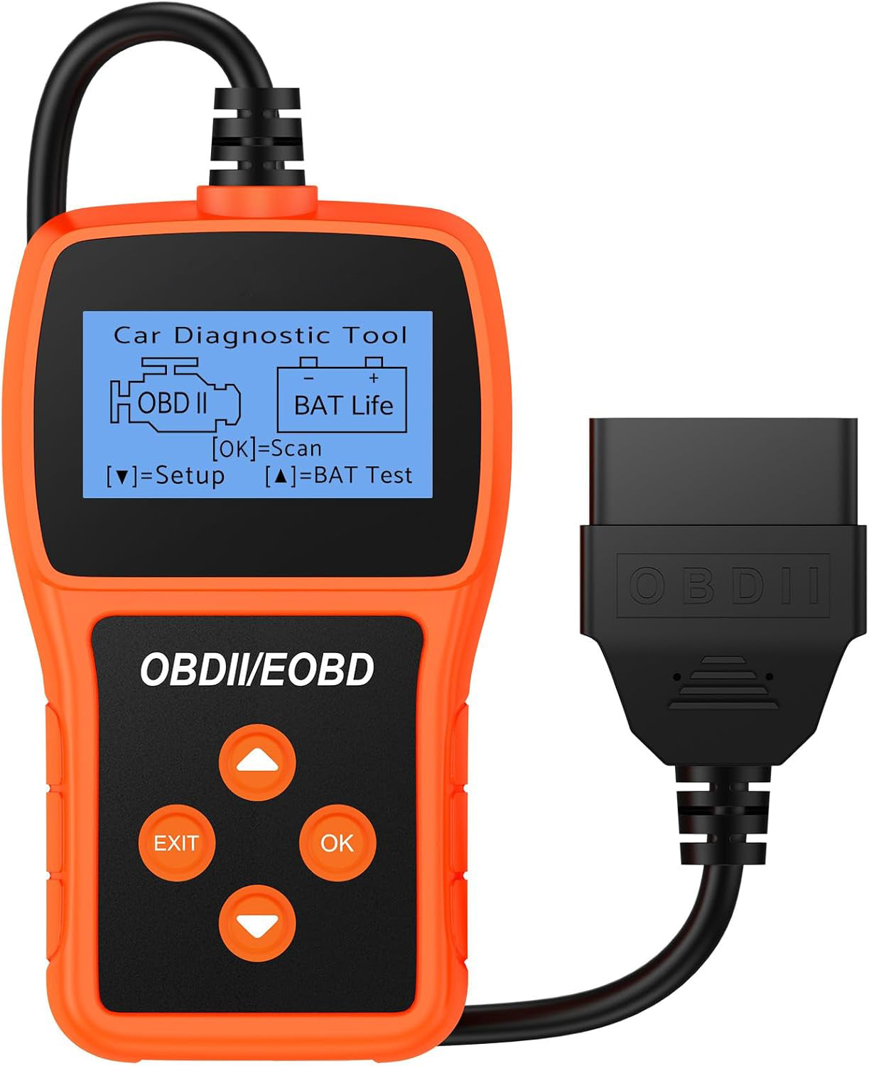 Tester Scanner, OBD2 OBDII Dispositivo Diagnostica Auto, Lettura dei c
